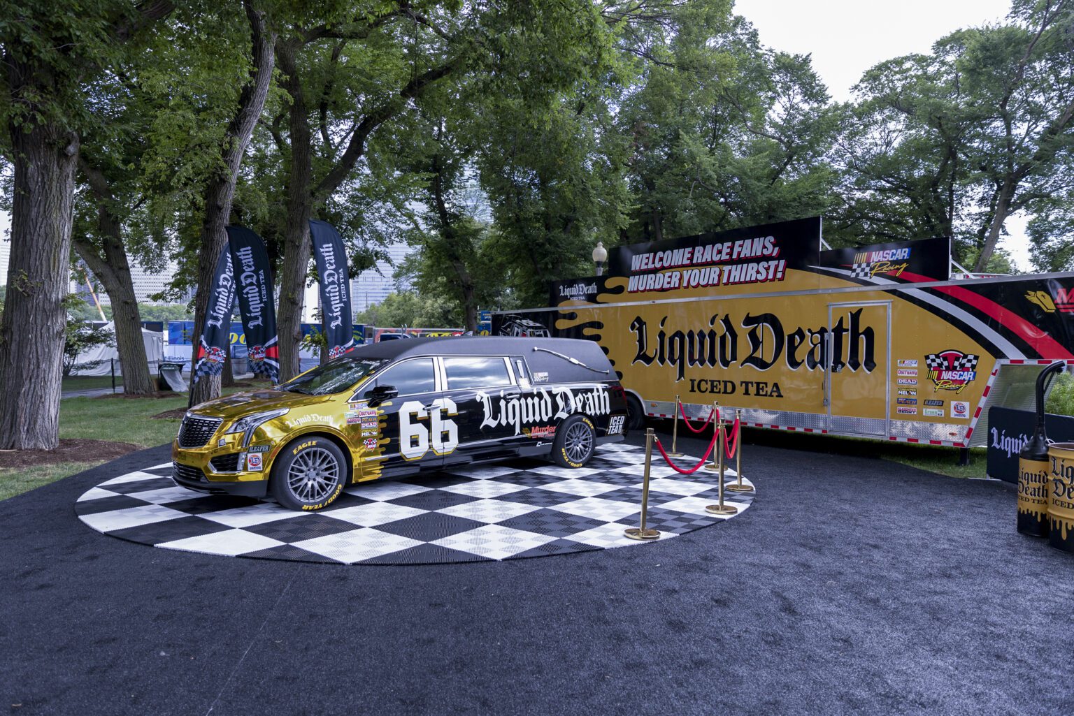 LIQUID DEATH X NASCAR - G7 Entertainment Marketing