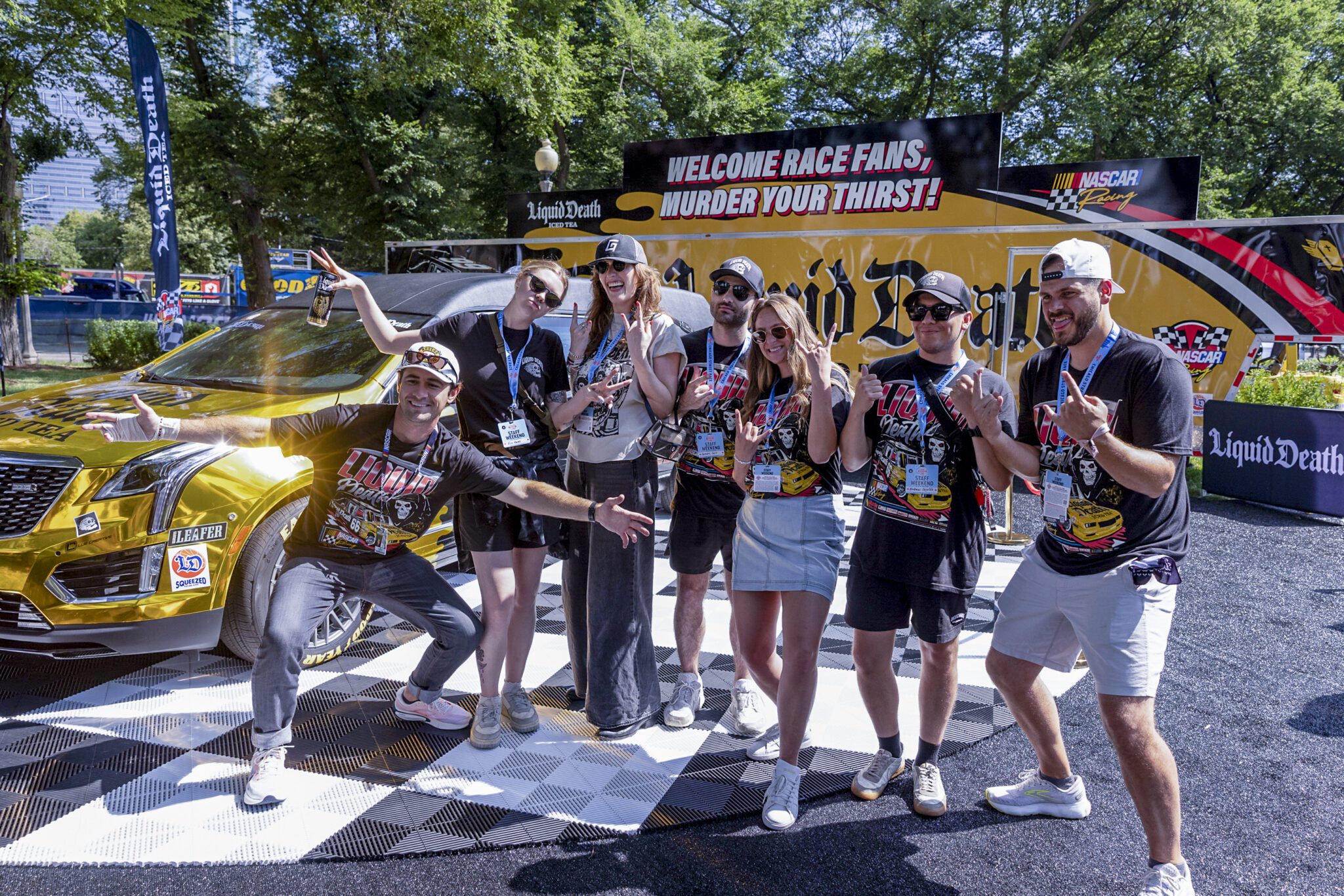 LIQUID DEATH X NASCAR - G7 Entertainment Marketing